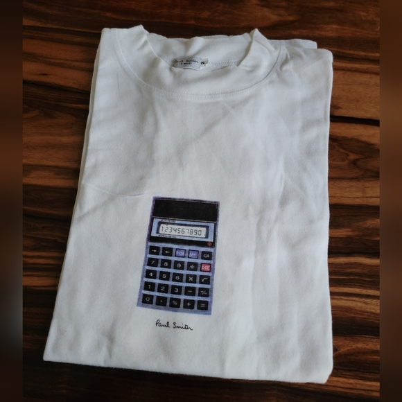 Paul Smith | Shirts | Vintage Paul Smith Calculator Ls Tee | Poshmark